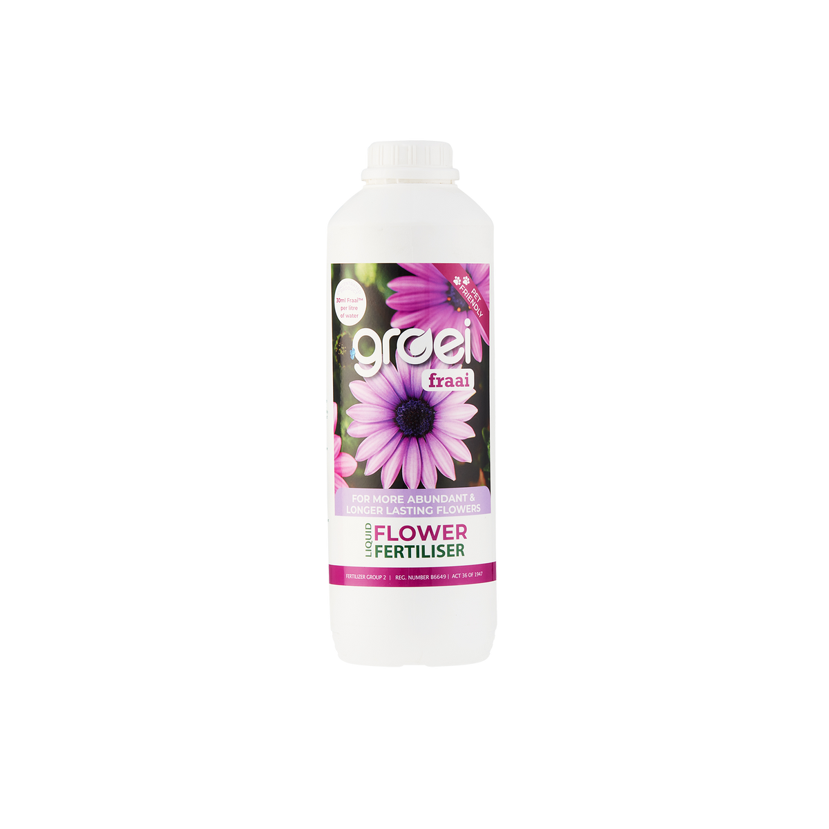 Groei Fraai Liquid Flower Fertiliser (Organic- Based) – Cape Garden Online